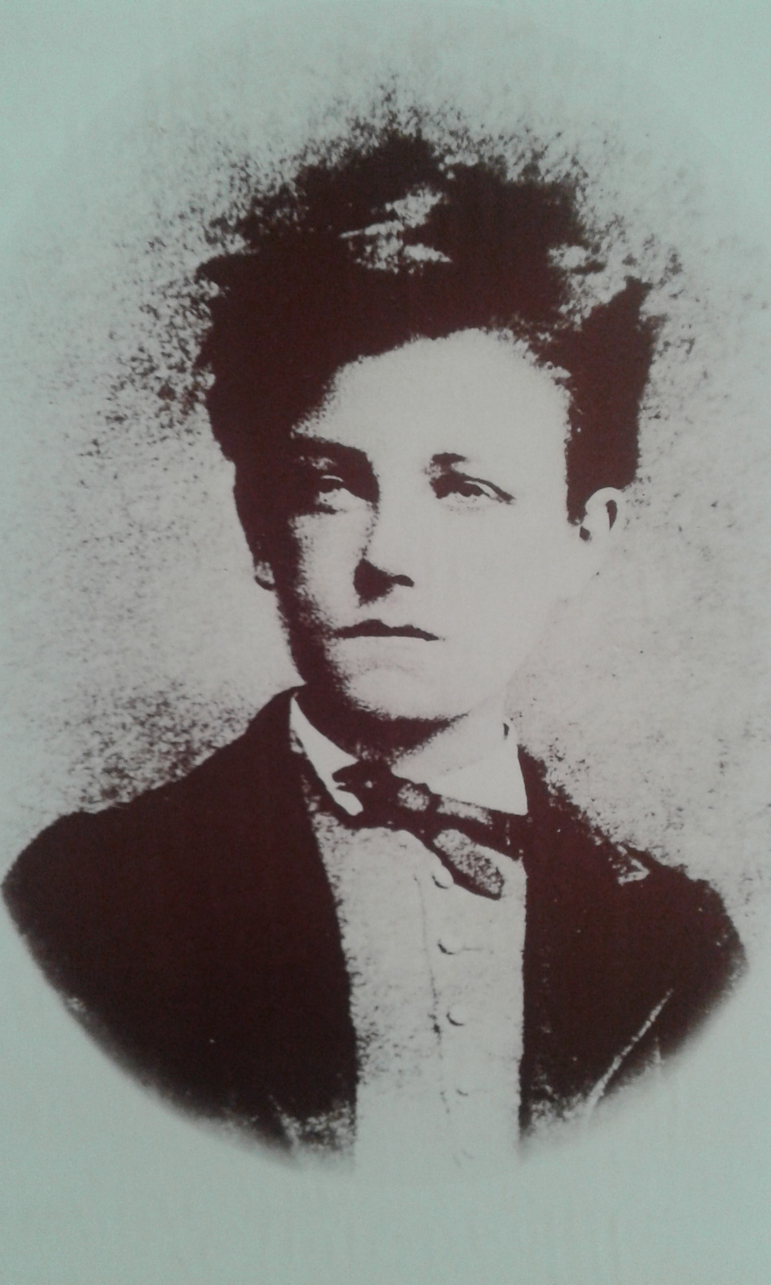 ARTHUR RIMBAUD – CON LOS AUDÍFONOS PUESTOS